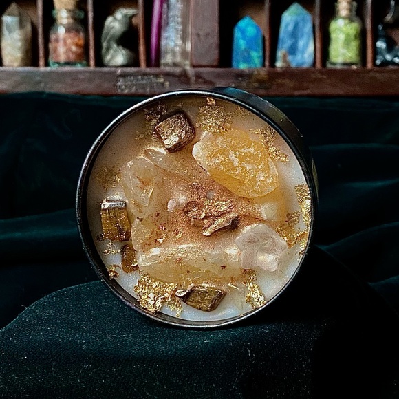 Planet Aries | Accents | Solar Flare Crystal Candle | Poshmark